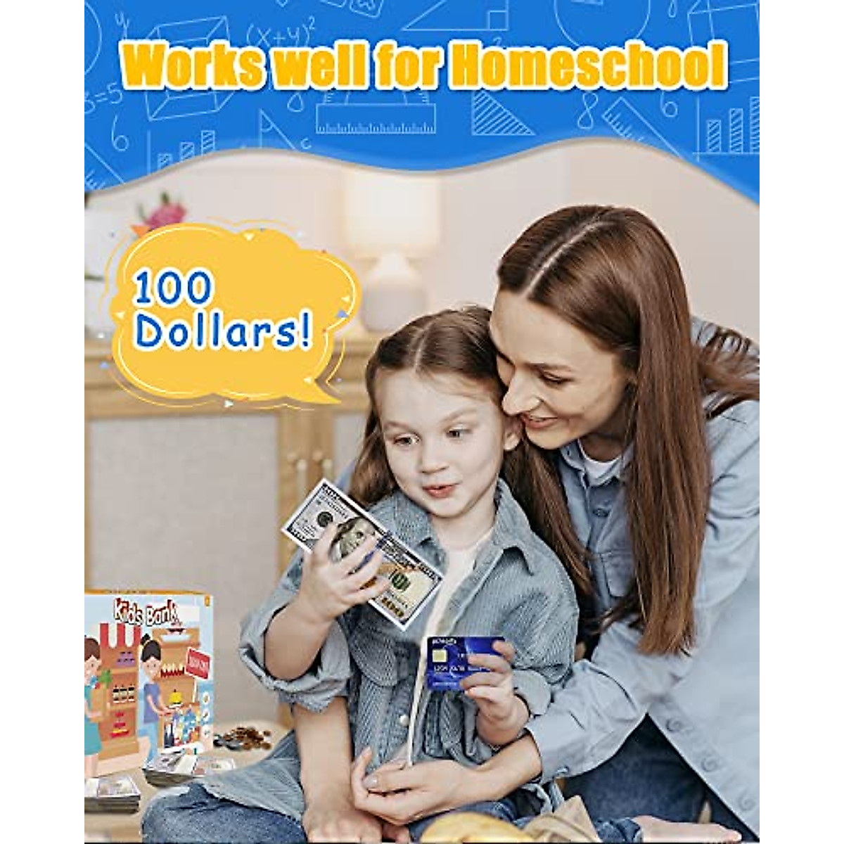 pcnearty 3 4 5 Year Old Boy Girl Birthday Gifts, Toys for 3 4 5 Year Old Boys Girls,328 Pieces Number Learning & Education Toys, Preschool Math Games Ages 3+ Develops Early Math Skills