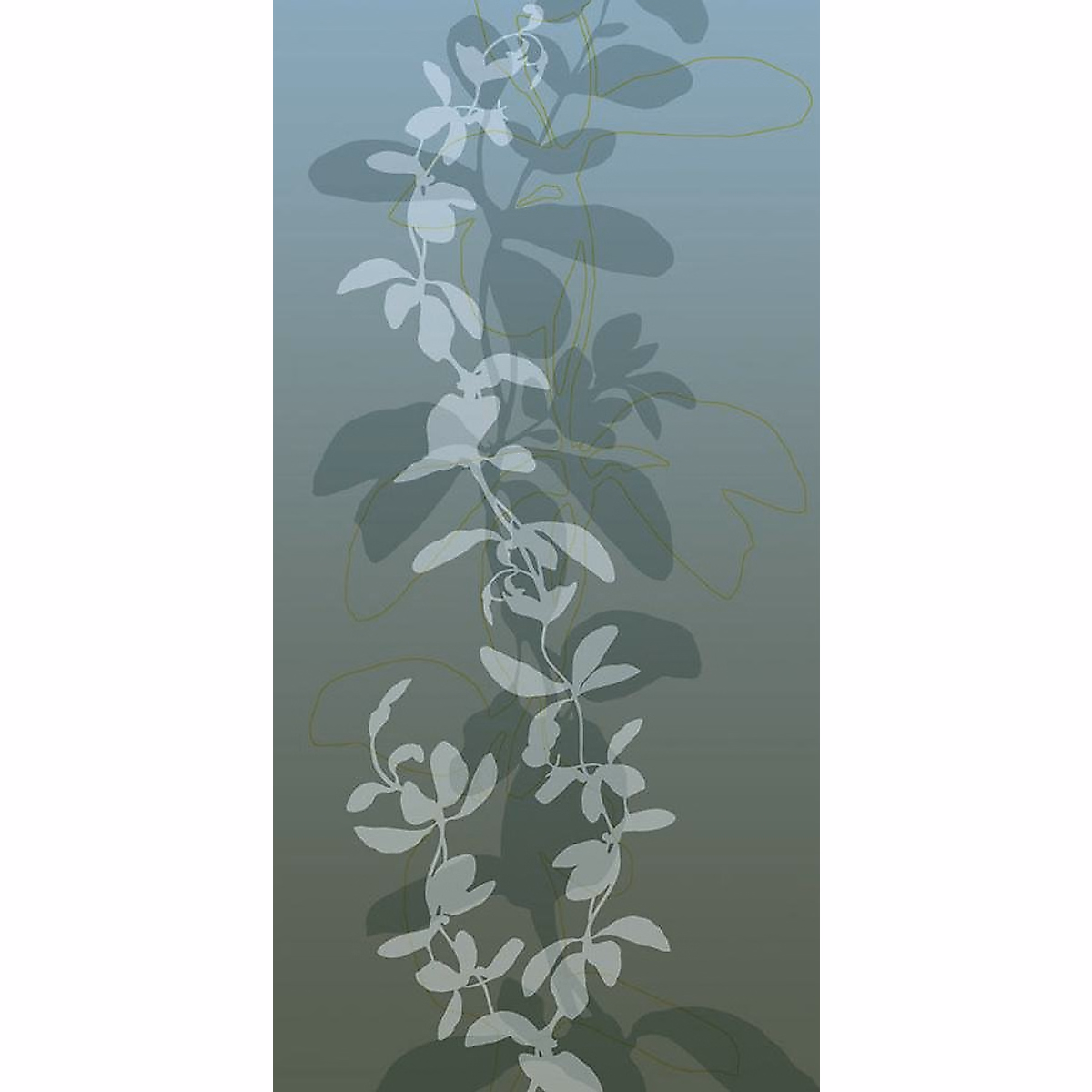 Ascending Vine I Art Print Art Poster Print by Loka , 18x36