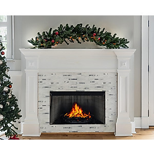 StyloVue 20 Sheets Peel and Stick Backsplash for Kitchen, White Marble with Metal Silver Look Stick on Tile Upgrade Your Kitchen Backsplash, RV, Fireplace