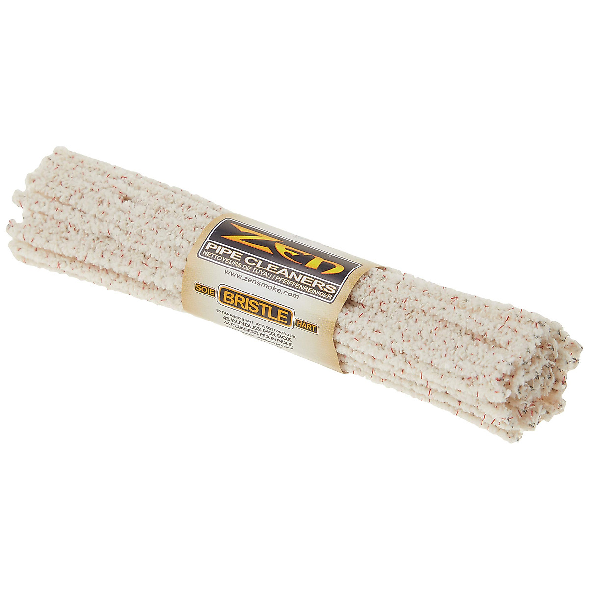 ZEN Bundles Zen Pipe Cleaners Hard Bristle, 132 Count (Pack of 3),Yellow