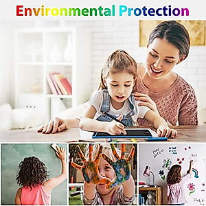 GUYUCOM 8.5-Inch LCD Writing Tablet Colorful Screen, 2PCS Doodle Board Drawing Pad for Kids, Erasable Electronic Painting Pads Learning Educational Toy, Gift for Kids Aged 3-12, Blue