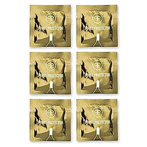 Big Betty - Pinot Protector Wine Bottle Stoppers - 100% Food Grade Nitrile Bottle Stoppers for Wine & Beverage Glass Bottles, Funny & Functional Novelty Gift for Wine Lovers - 6 Pack - Gold