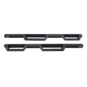 Westin 56-13295 HDX Drop Nerf Step Bars fits 2007-2018 Wrangler JK Unlimited 4dr Textured Black 1 Pair