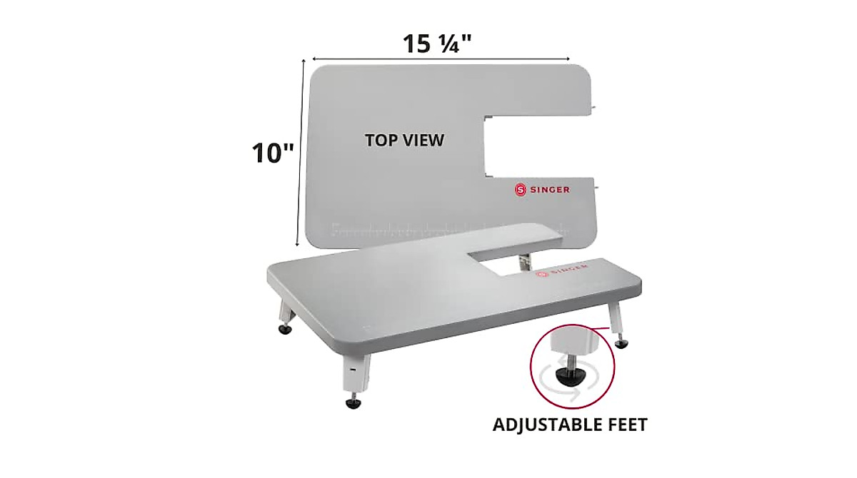 Singer Heavy Duty Sewing Machine Extension Table - Large Workspace ...
