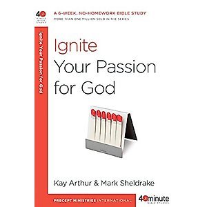 Ignite Your Passion for God: A 6-Week, No-Homework Bible Study (40-Minute Bible Studies)