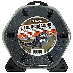 Echo Genuine 095(253 ft) Black Diamond Trimmer Line for Gas Powered Trimmer Heads / 330095071