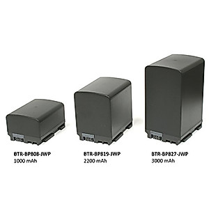 Wasabi Power Battery for Canon BP-827 (3000mAh) and Canon VIXIA HF G10, HF G20, HF M30, HF M31, HF M32, HF M40, HF M41, HF M300, HF M400, HF S10, HF S11, HF S20, HF S21, HF S30, HF S100, HF S200, HF10, HF11, HF20, HF21, HF100, HF200, HG20, HG21, HG30, XA1