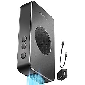 【Screen Display & Interval Timer】ENUSUNG Nice Mouse Mover, Undetectable Mechanical Mouse Jiggler, With ON/OFF Switch and Adjustable Timer(between 5-60s), Silent Automatic Mouse Shaker, Keeps PC Active