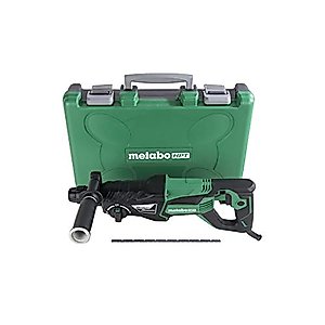 Metabo HPT Rotary Hammer | SDS Plus | 1-Inch, 7.5-Amp | For Drilling | Chipping and Hammer Drilling (DH26PF)