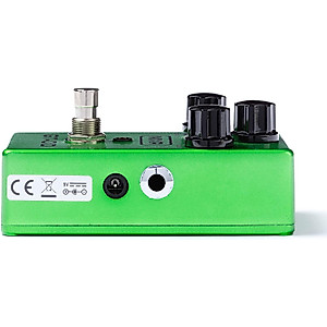 Briskdrop MXR M193 GT-OD Overdrive Guitar Effects Pedal Bundle with 2 Patch Cables, 6 Dunlop Picks, and Power Supply (M193bundle2)