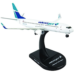 Daron Postage Stamp WESTJET 737-800 1/300 PS5815-1