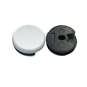 Zahara Thumbstick Joystick Cap Replacement for Nintendo 2DS 3DS 3DS XL LL(Color：Light Gray)