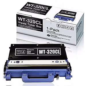 ALLU 1 Pack Compatible WT-320CL WT320CL Waste Toner Box Replacement for Brother HL-L8250CDN HL-L8350CDWT MFC-L8600CDW MFC-L8850CDW MFC-L9550CDW Printer