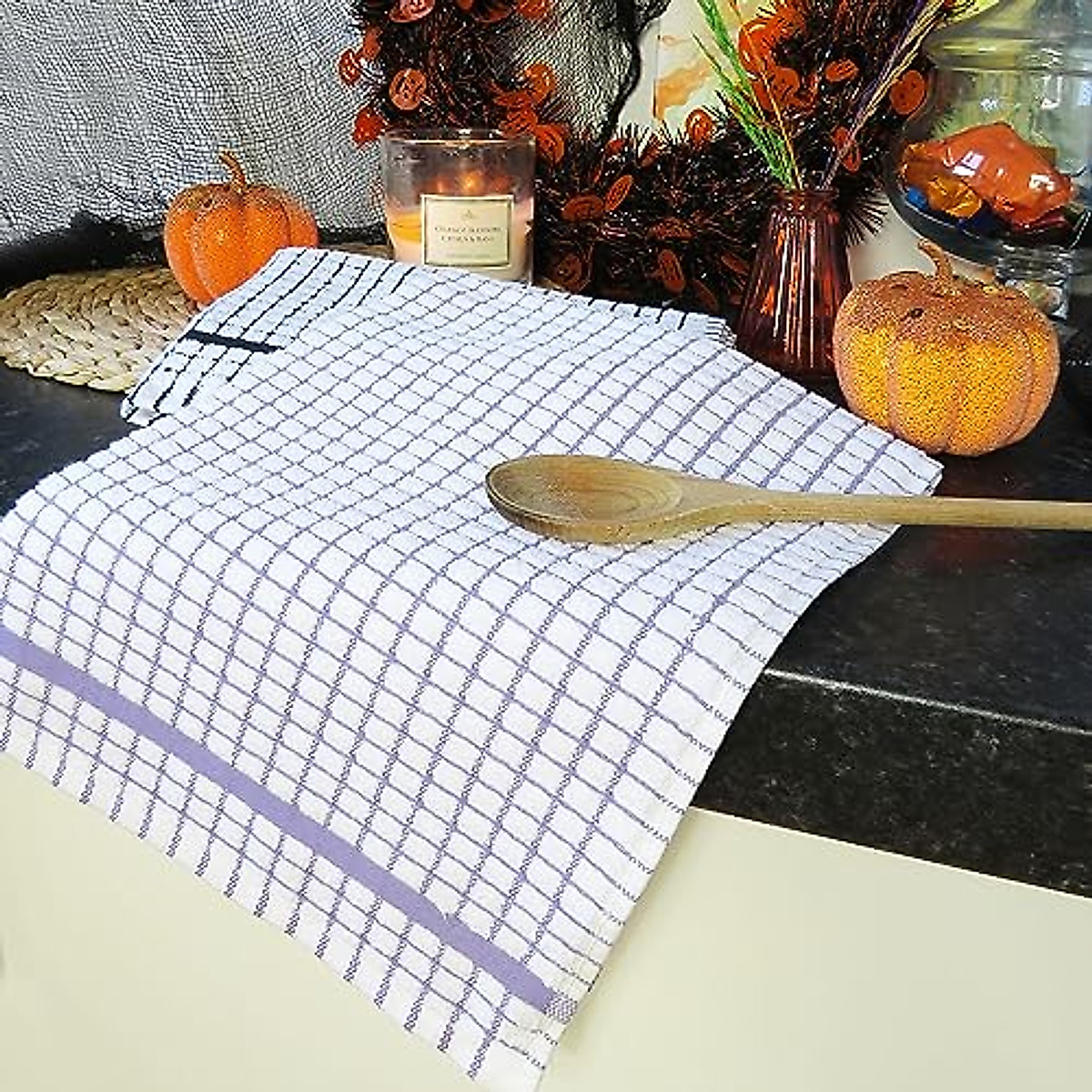Samuel Lamont Poli Dri 100% Cotton Dish Towel - Lavender