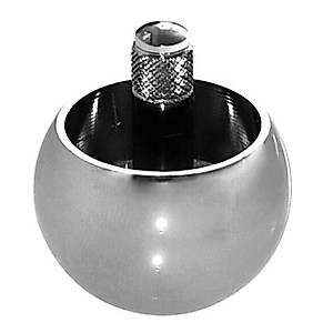 Pockety Tippe Top Metal Flip Over Top Stainless Steel Spinning Top Toy Gift, Silver