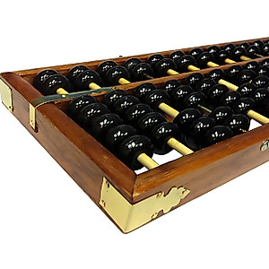 MAGIKON Vintage-Style Chinese Wooden Abacus, Chinese Lucky Calculator