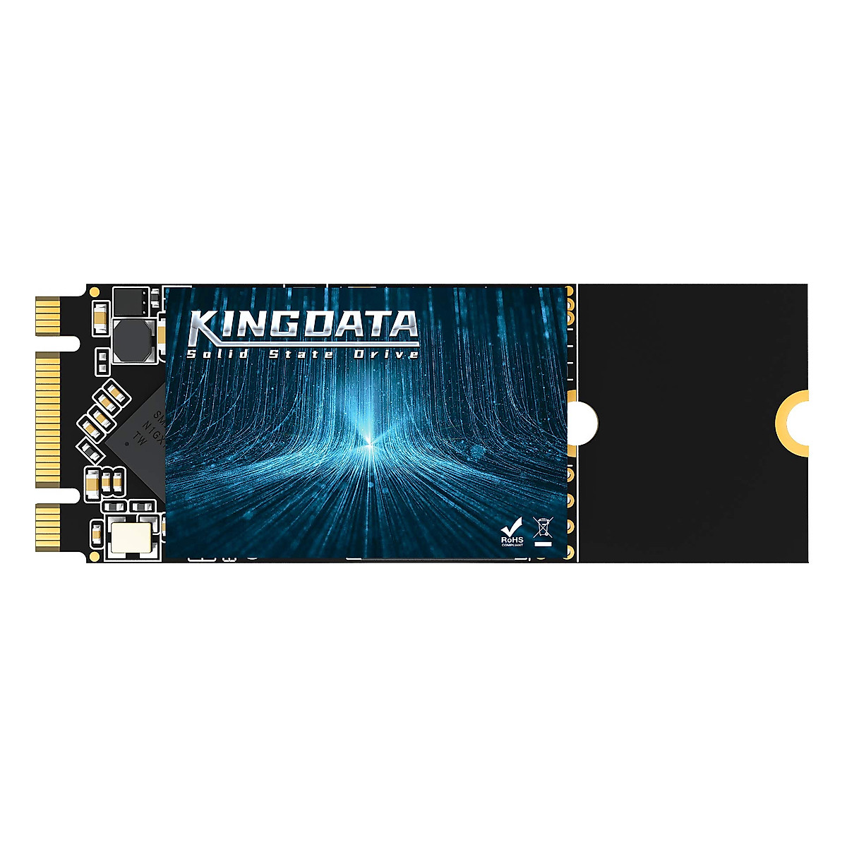Kingdata SSD M.2 2260 128GB Internal Solid State Drive High-Performance Hard Drive for Desktop Laptop SATA III 6Gb/s (128GB, M.2 2260)