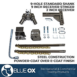 Blue Ox BXW1500-S Swaypro 1500 lb 9-9 RCVR Hitch