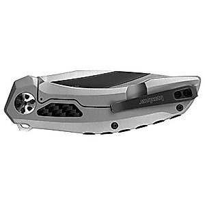 Kershaw Norad Folding Pocket Knife, 3.3 Inch Blade with Manual Open, Frame Lock (5510), Black