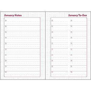 2021 Weekly To-Go 5x8 Wire-o Black Plastic