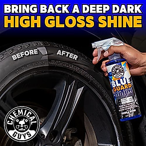 Chemical Guys TVD_103_16 Blue Guard II Wet Look Premium Sprayable High Gloss Shine Dressing and Conditioner for Rubber and Plastic Safe for Cars, Trucks, Motorcycles, RVs & More, 16 fl oz