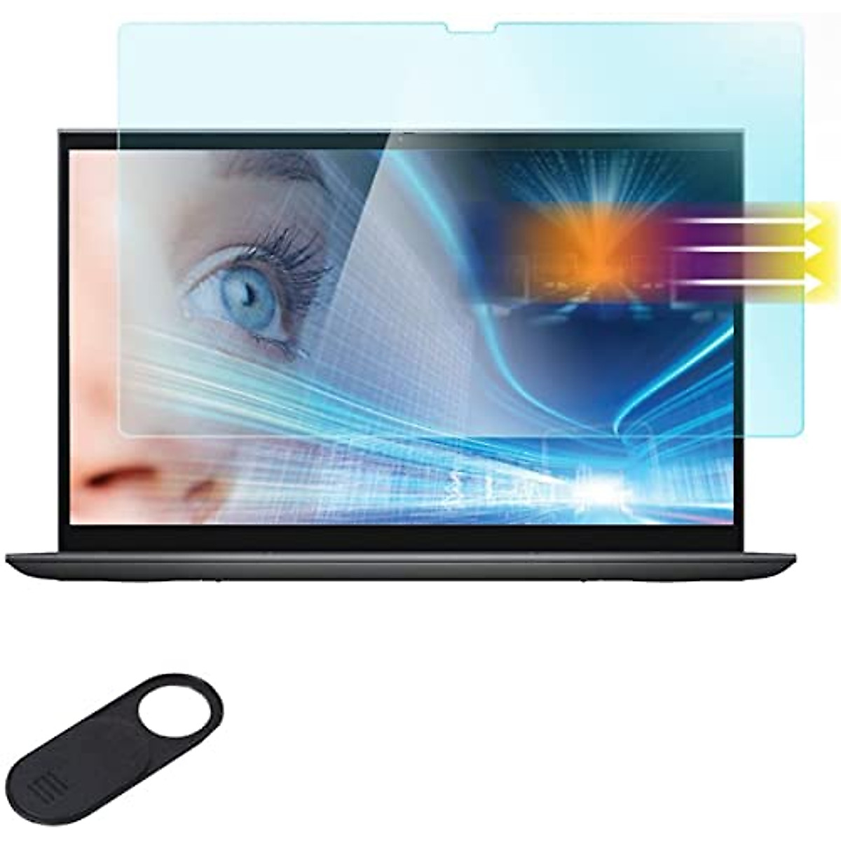 MUBUY-GOL Screen Protector for Dell Inspiron 14 7420 7425 & Inspiron 14 5420 5425 2-in-1 Touchscreen Convertible Laptop, Anti Blue Light Anti Glare Eyes Protection Filter Reduce Eye Strain