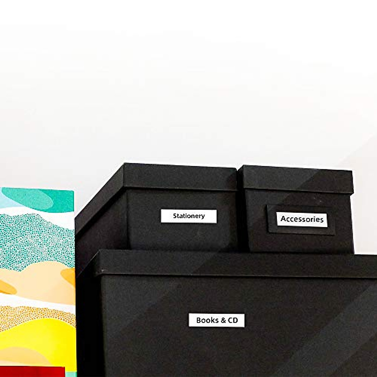 6-Pack Label Maker Tape Replace M-K231 Brother Label Maker Tape 12mm Brother Label Maker Refills M-K231, Fits Brother P-Touch M Tape M231 MK231 for Ptouch PT-M95 PT-90 PT70 PT-65 PT-85, Black on White