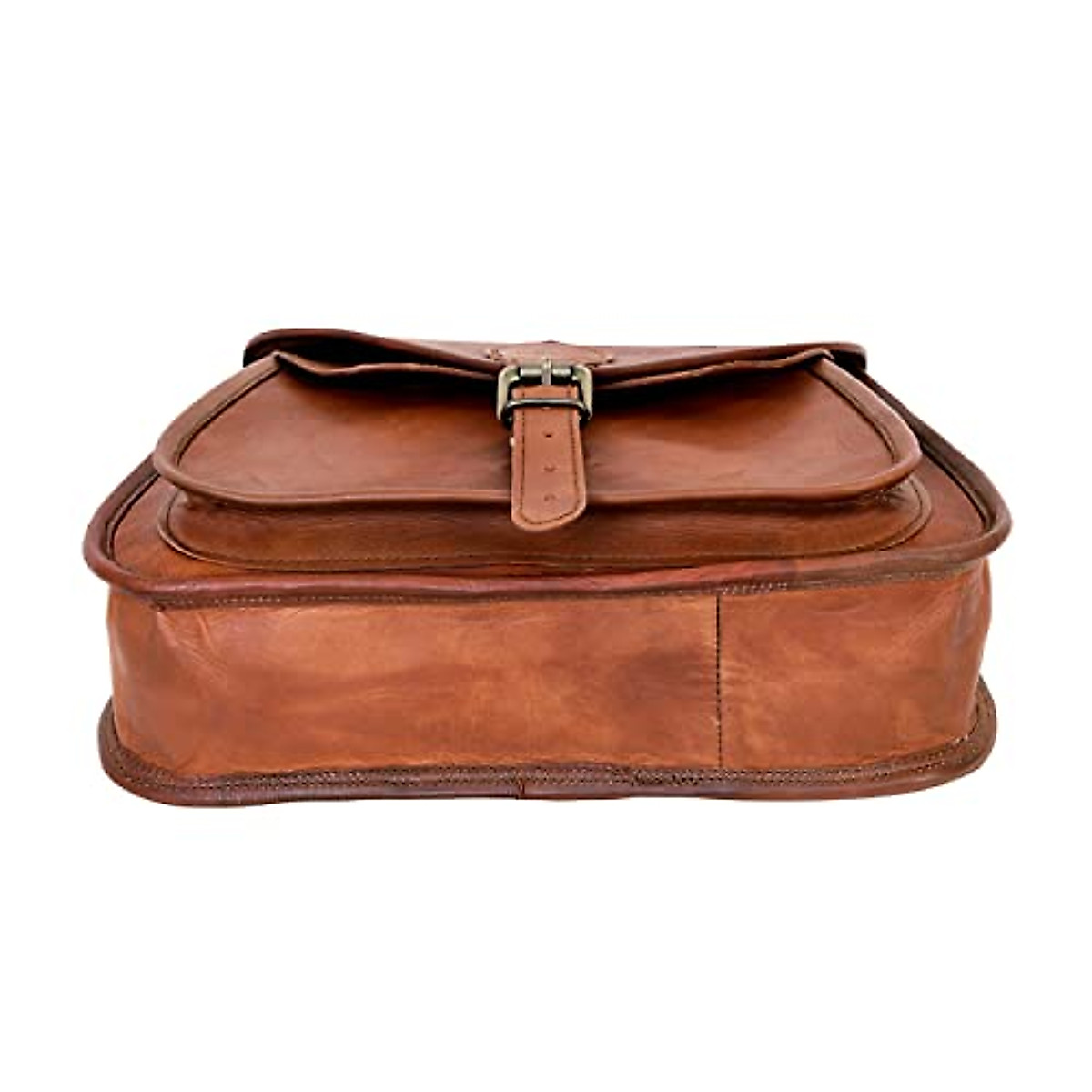 Ruzioon Leather Crossbody Purse Women Shoulder Bag Satchel Ladies Travel Purse Genuine Leather