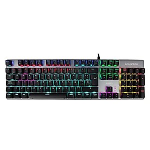 BALAM RUSH, Azender Series, Alaba - KG745, RGB, Blue Switch, Mechanical Keyboard, Black,