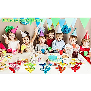 20 Packs Bulk Mini pop Spider Hero Fidget Gift for Holiday Boys and Girls Kids Party Favors Supplies and Classroom Students Prize