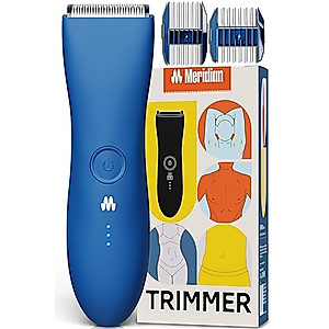 MERIDIAN Original Bikini Trimmer for Women, Body Hair Trimmer for Women, Pubic Hair Trimmer for Women, Body Shaver Women, Body Trimmer for Women & Men, Body Groomer for Women & Men Ocean