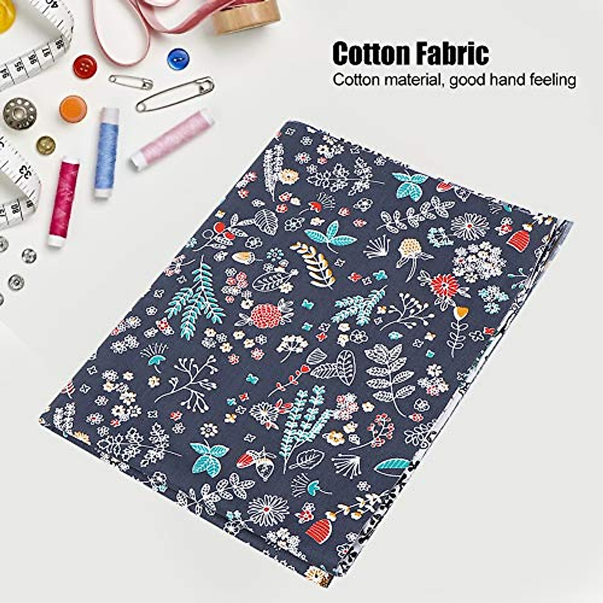 Craft Cotton Fabric Bundle, Cotton Cloth Assorted Craft Fabric Bundle Assorted Print Pattern Cloths Sheets for Sewing for Women