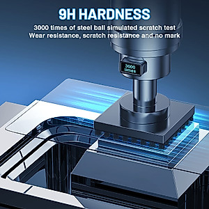 DLseego Tempered Glass Screen Protector 2 Pack for Switch OLED Model 2021 New with Transparent HD Clear Screen Protector for Switch OLED 7'' Anti Scratch Bubble Free Design - 2 Pack