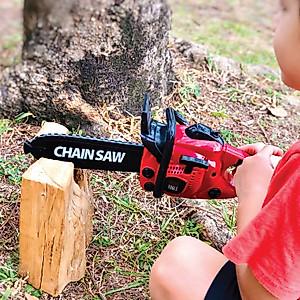 The Bubble Factory Electric Toy Chain Saw with moveable Blade and Sound Effect