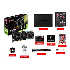 MSI Gaming GeForce RTX 2080 8GB GDRR6 256-bit VR Ready Graphics Card (RTX 2080 GAMING X TRIO)