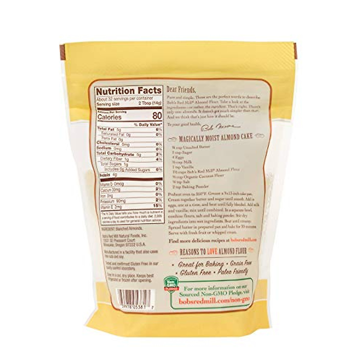 Bob's Red Mill Almond Flour, 16-ounce