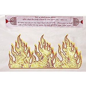 Holy Land Gifts Prayer Shawl-Names of God (72" X 24")-Acrylic