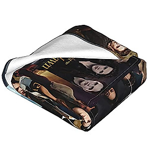 Flannel Throw Blanket for Couch Sofa or Bed Soft Cozy Plush Fuzzy Flannel Blankets All Seasons 50"x40"