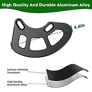 MTB Bash Guard - for 26t-36t Cassette - ISCG05 and ISCG03 Connector - High Tensile Strength Alloy - Protects Bike Chain Effectively - Designed for Mountain Bike Chains and BMX Chains