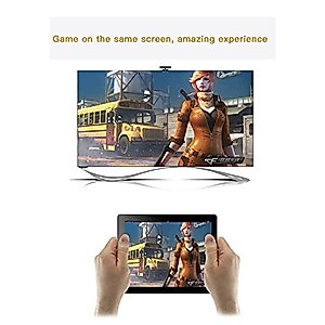 Wireless WiFi Display Dongle Adapter, 2.4G Wireless Screen Share Display Receiver, Compatible with Smartphone, Tablet, PC to TV, Projector, Car Display via Airplay Miracast DLNA.
