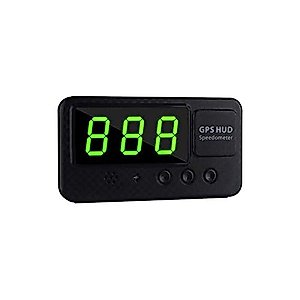 Digital Universal Car HUD GPS Speedometer with Fatigue Driving and Over Speed Alarm, Plug and Play,USB Charge,for Cars, Trucks, Motorcycle and Bicycle
