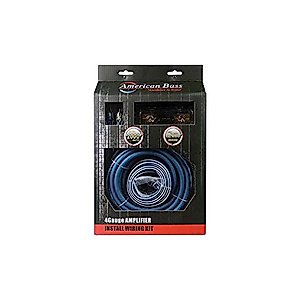 4 Ga 4AWG Amp Install Complete Wire Kit ANL Fuse Holder 100A Fuse AK-4