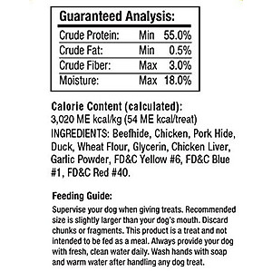 Good'n'Fun Triple Flavored Rawhide Kabobs for Dogs, Treat Your Dog 12-Ounce | 18 Count