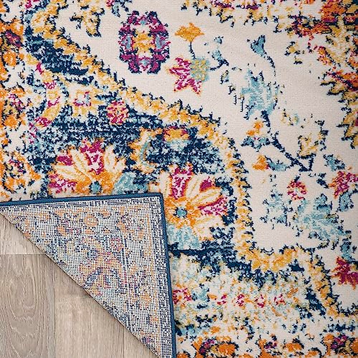 Rugshop Vintage Distressed Bohemian Area Rug 3'3" x 5' Multi