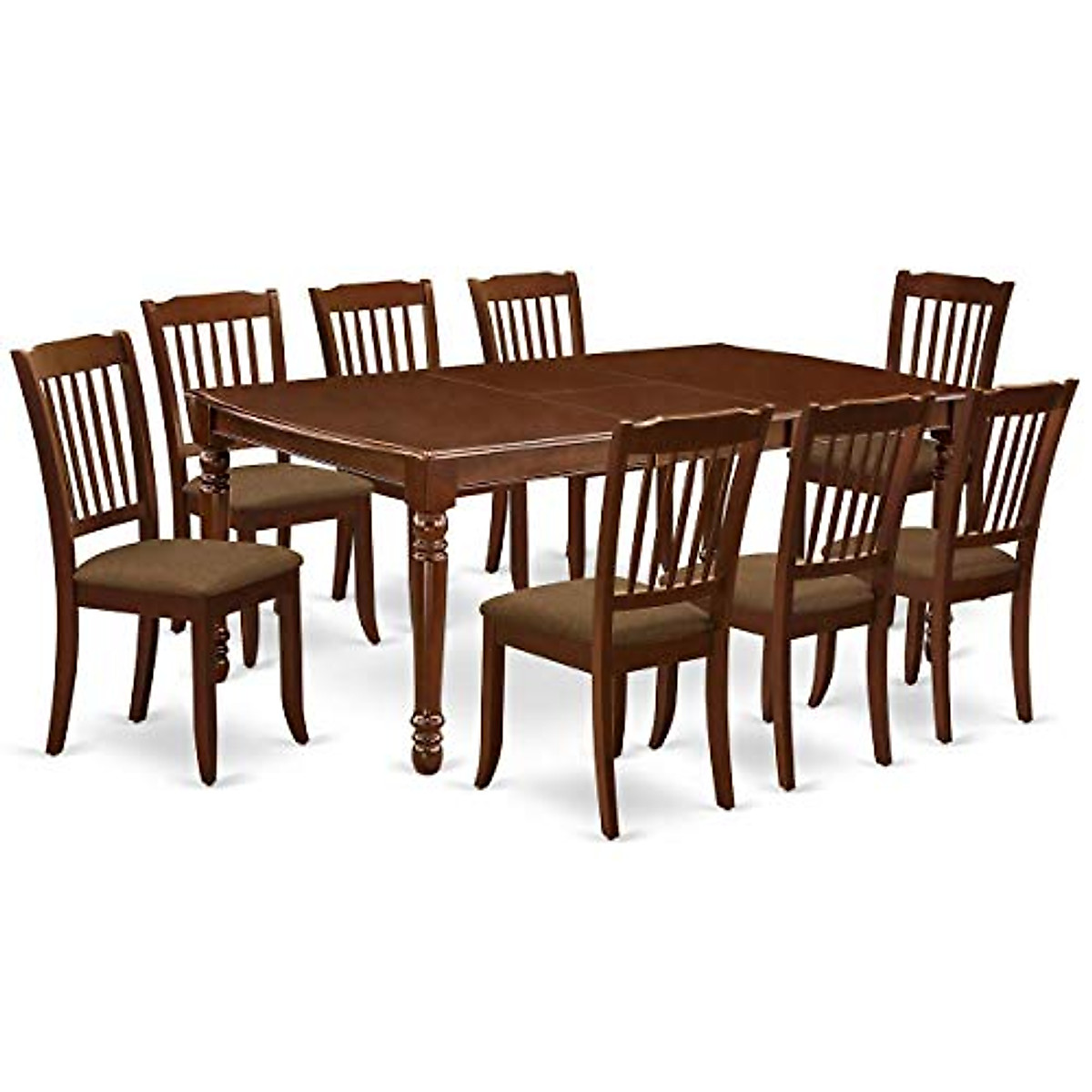 East West Furniture DODA9-MAH-C