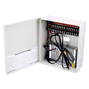 Monoprice 16 Channel CCTV Camera Power Supply - 12VDC - 10Amps