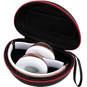 COMECASE Travel Hard Carrying Case Compatible with Beats Solo 4/ for Beats Studio Pro/for Beats Solo3/ for Beats Studio3/ for Beats Solo2/ Solo Pro Bluetooth On-Ear Headphones (Box Only) - Black