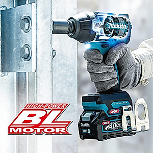 Makita TW007GZ Rechargeable Impact Wrench 40Vmax Battery, Charger, and Case Sold Separately