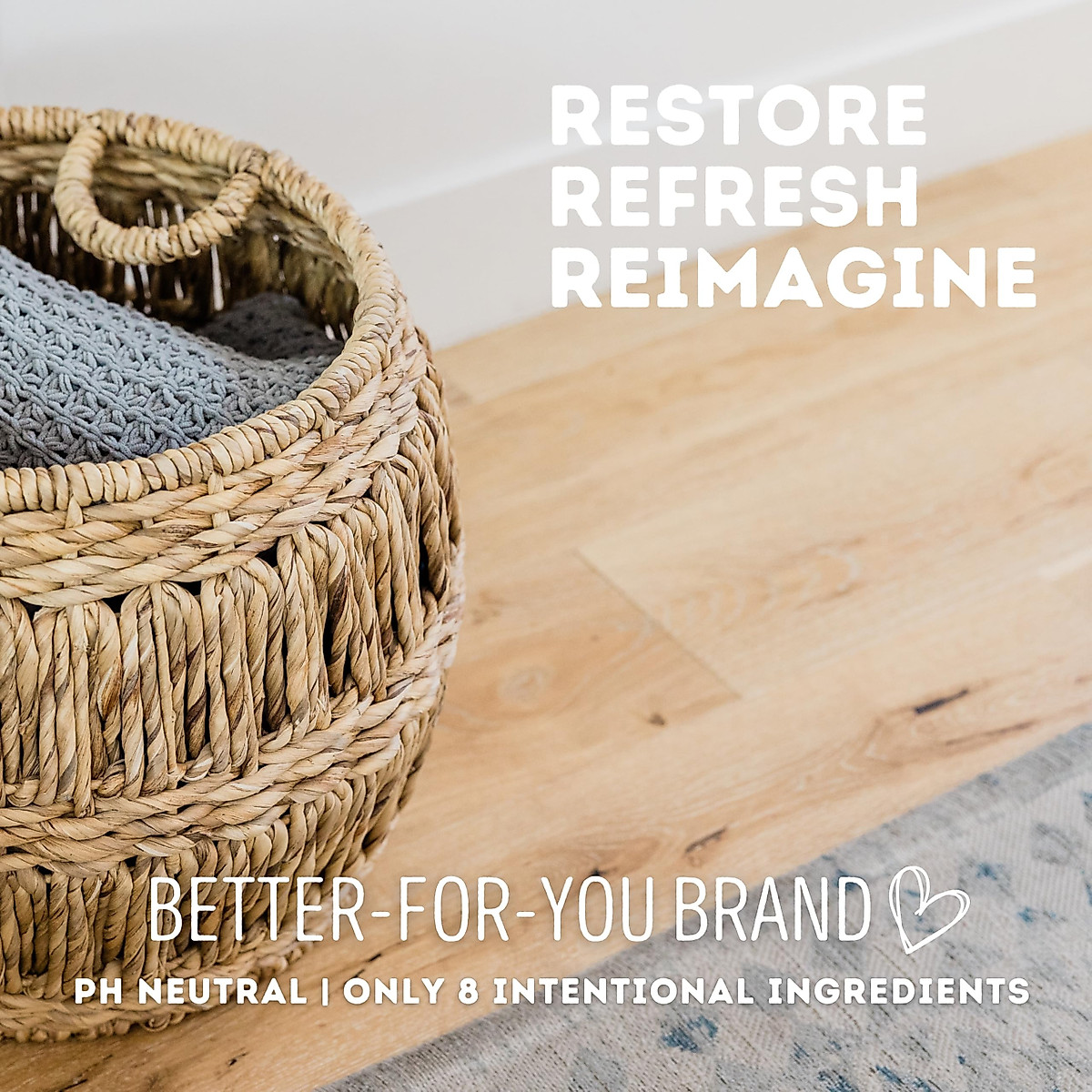 Quick Shine Multi Surface Floor Finish 64oz | Cleaner & Polish to use on Hardwood, Laminate, Luxury Vinyl Plank LVT, Tile & Stone | Safer Choice w/Clean Shine Technology | Protect-Refresh