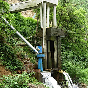 3KW/5KW/10KW Axial Flow Hydroelectric Generator Set 220V Frequency 50Hz Excitation Generator Pure Copper Wire Household Electricity (Color : 3KW)